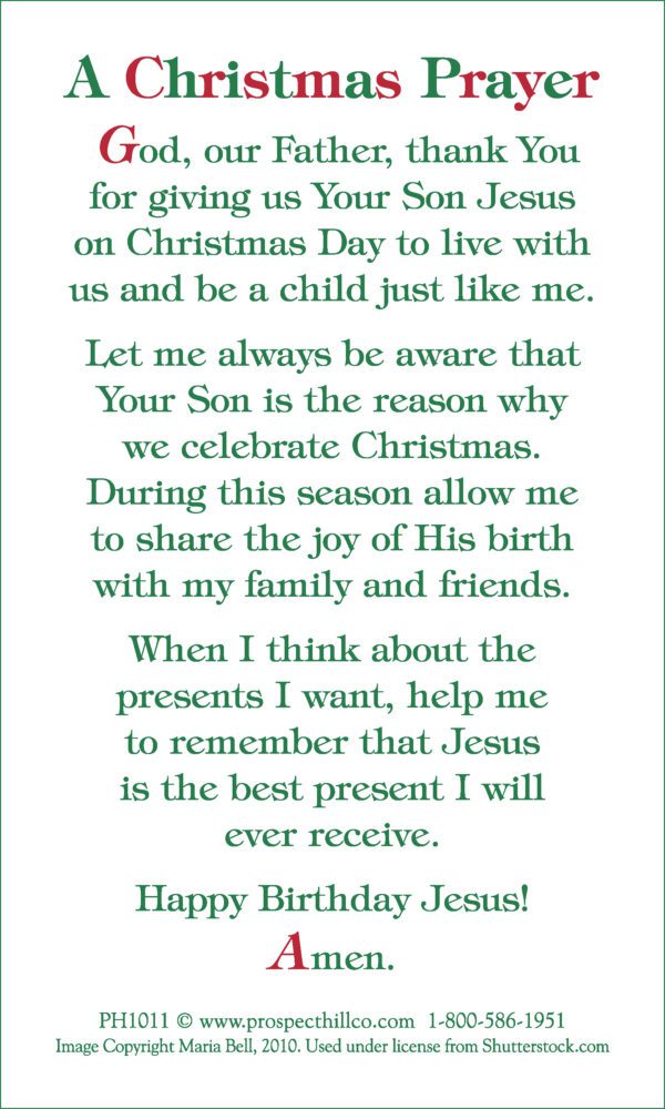 Jesus is the Reason for the Season – Prospect Hill Co.