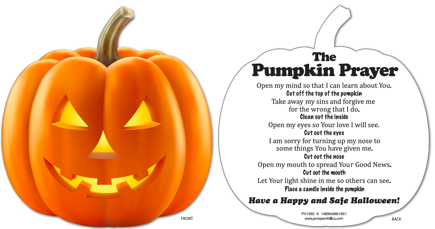 The Pumpkin Prayer Card with Lollipop – Prospect Hill Co.