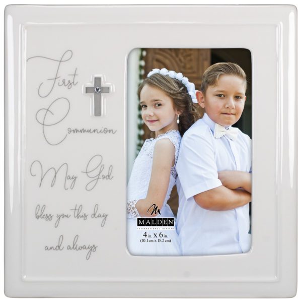First Communion Ceramic Picture Frame – Prospect Hill Co.